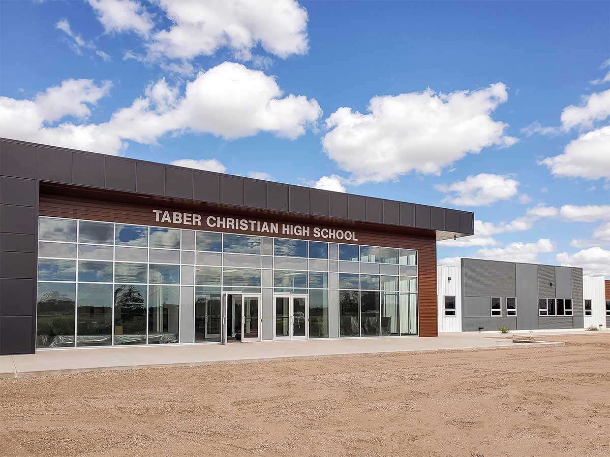 Taber High School Renovation Lenmak Aluminaire Panels Taber High School Renovation Lenmak Aluminaire Panels